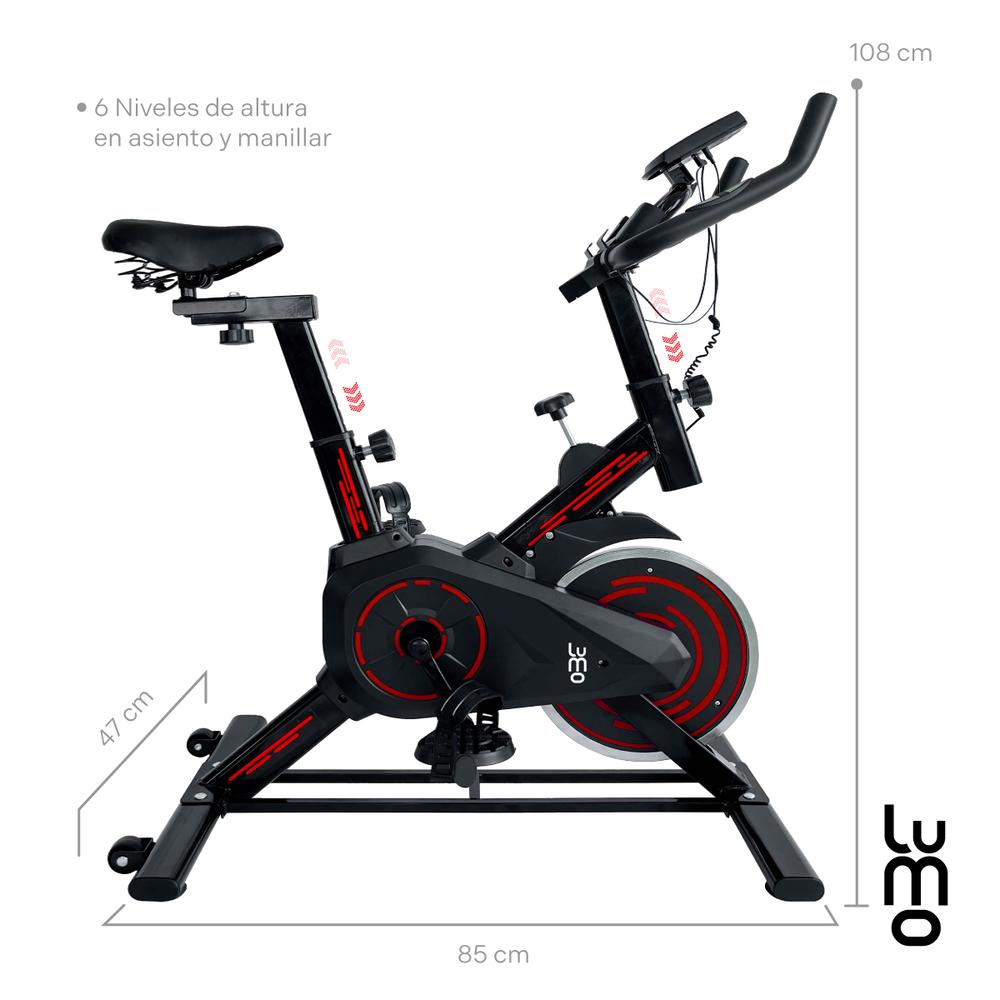 Bicicleta Spinning Fija 6 Kg Ejercicio Fija Cardio Hogar | Coppel.com