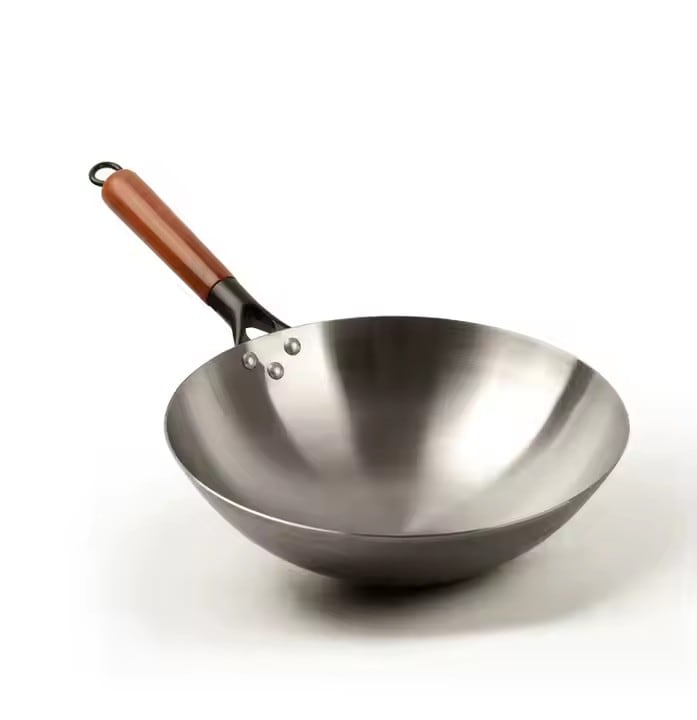 Sarten Olla Acero Inoxidable Tipo Wok 30 Cm Diámetro | Coppel.com