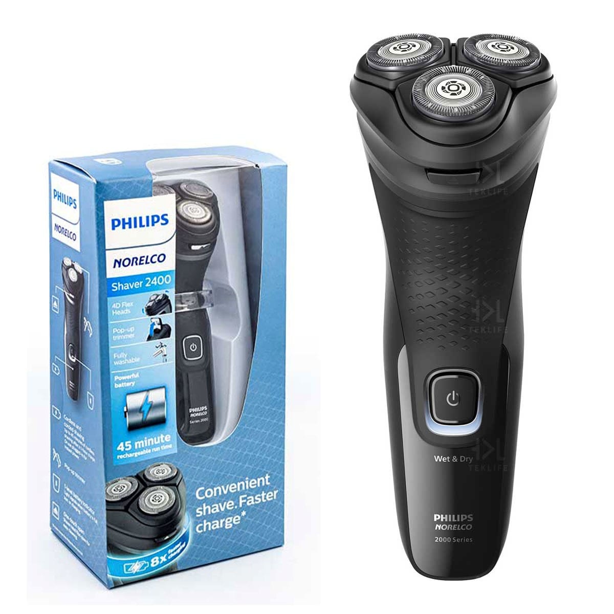 Shaver Philips Norelco 2400 Recargable | Coppel.com
