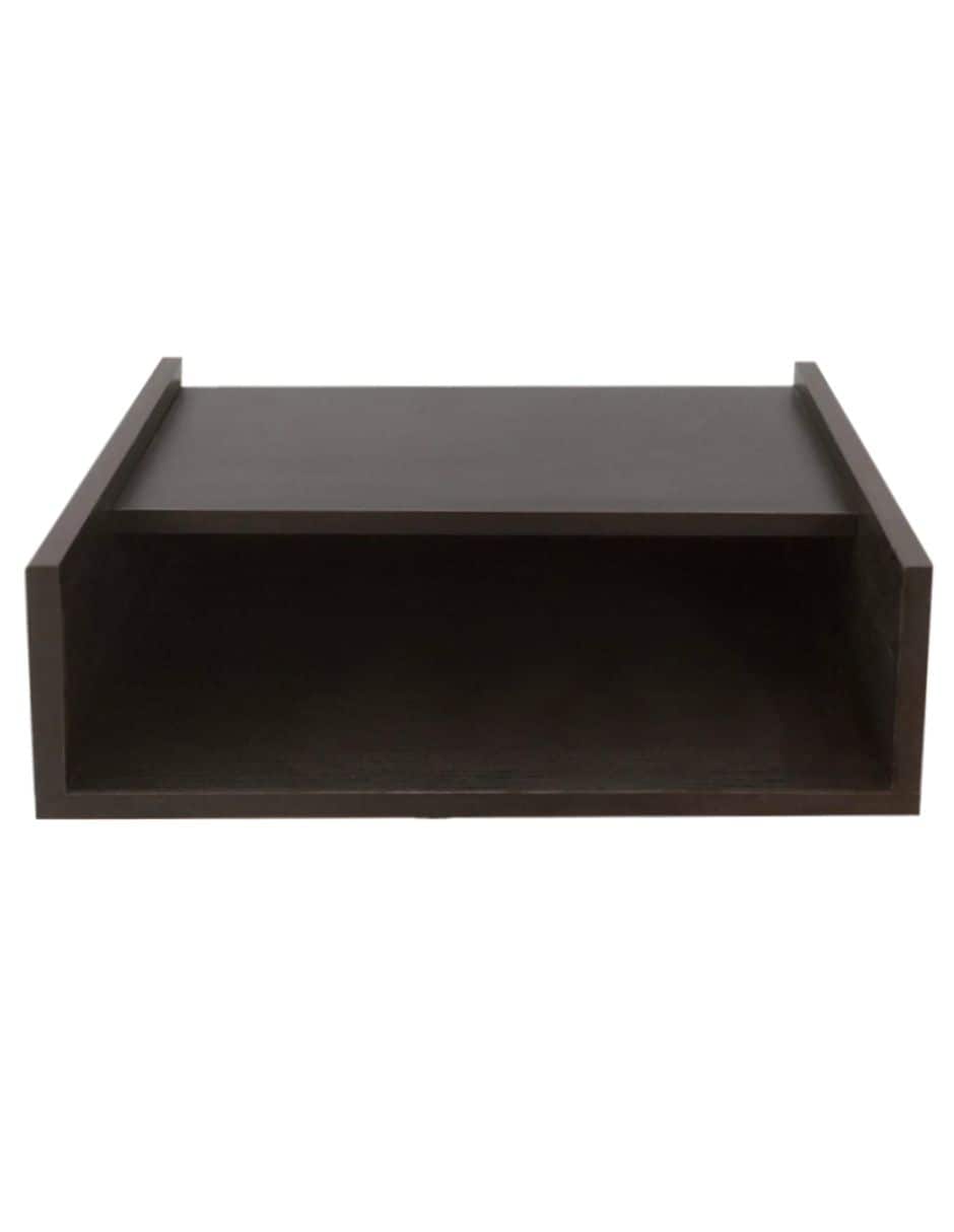 Buró BURF-45X20 color Marrón Repisa Flotante Minimalista Moderno ...