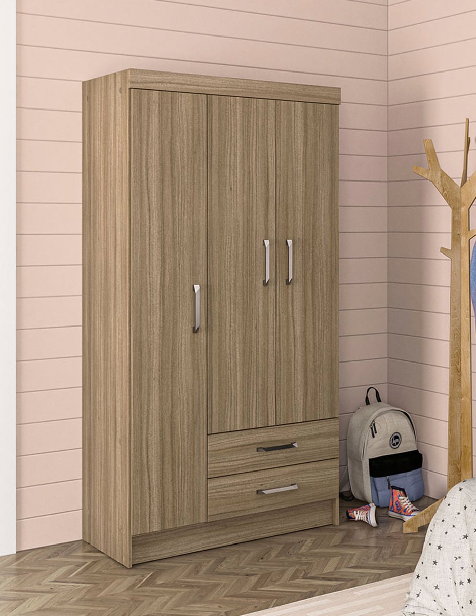 Ropero Mobi Lavanda Castaño | Coppel.com