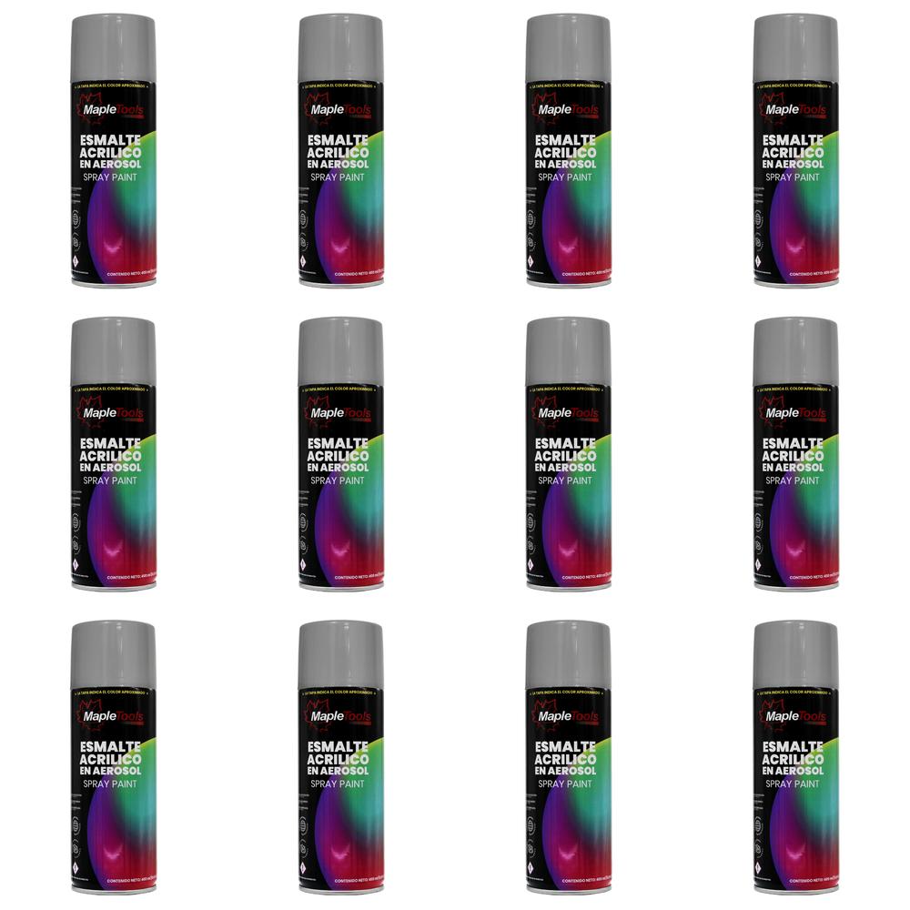 Pintura Aerosol Aluminio Alta Temperatura Maple Tools | Coppel.com