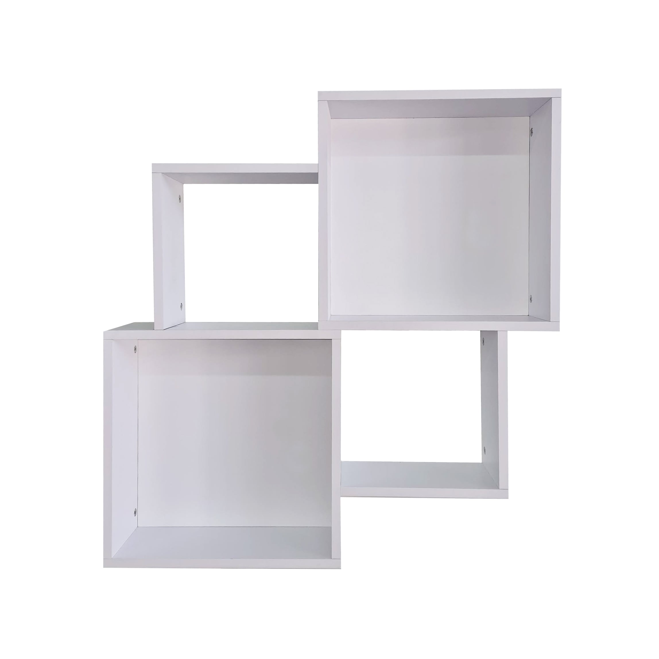 Repisa Decorativa Trick! Cubos Minimalista de Melamina color Blanco ...