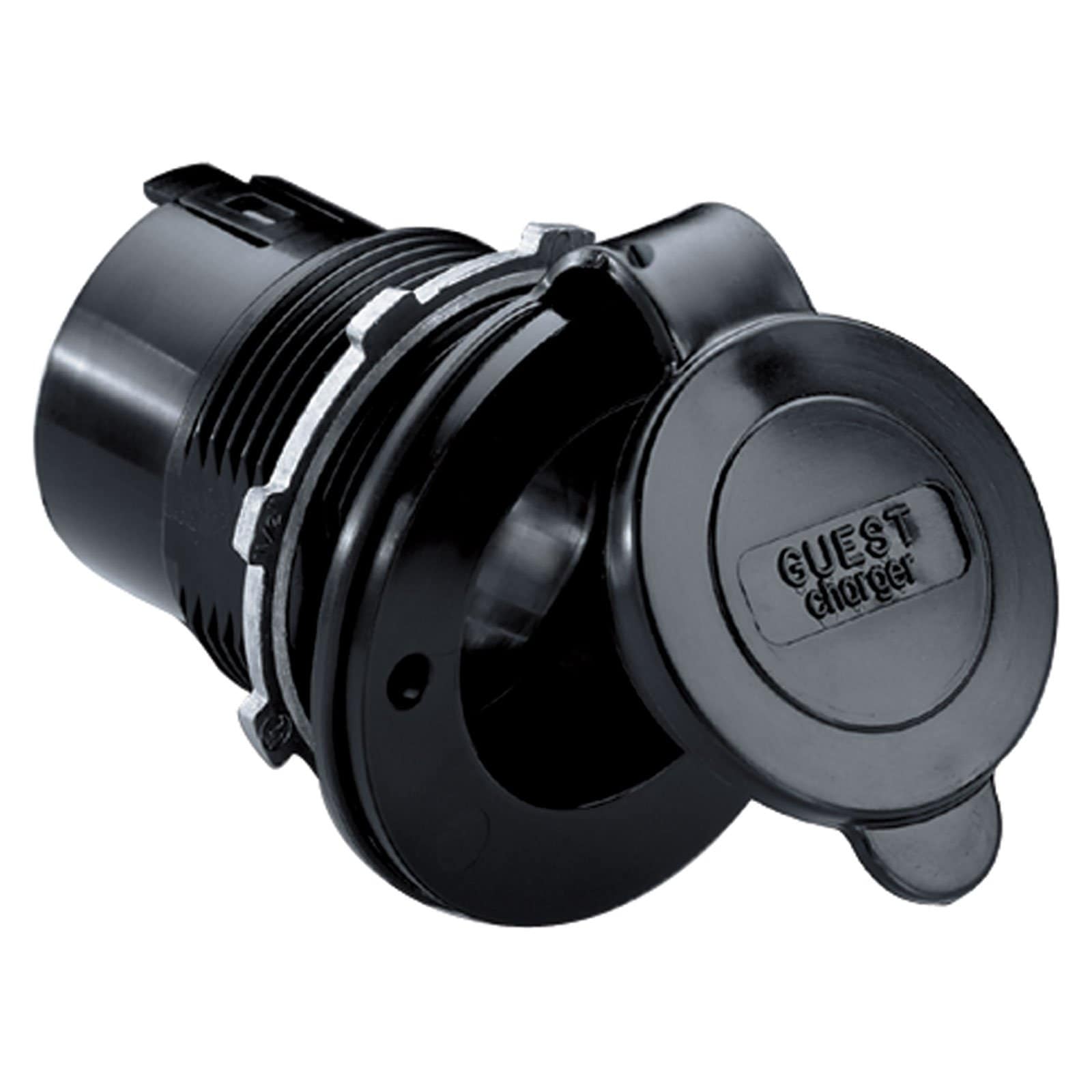 Charge Inlet Marinco 150cci 15a 125v - Soporte Universal, Color Negro ...