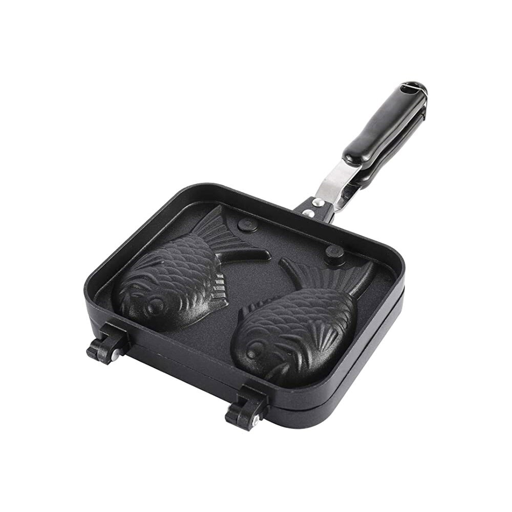 Venta Internacional - Sartén para Waflles Httn Doble en Forma de Pez ...