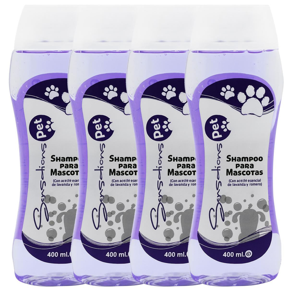 Shampoo Lavanda Romero Mascotas Zoohugs Mxzff-004 4 Piezass Color ...