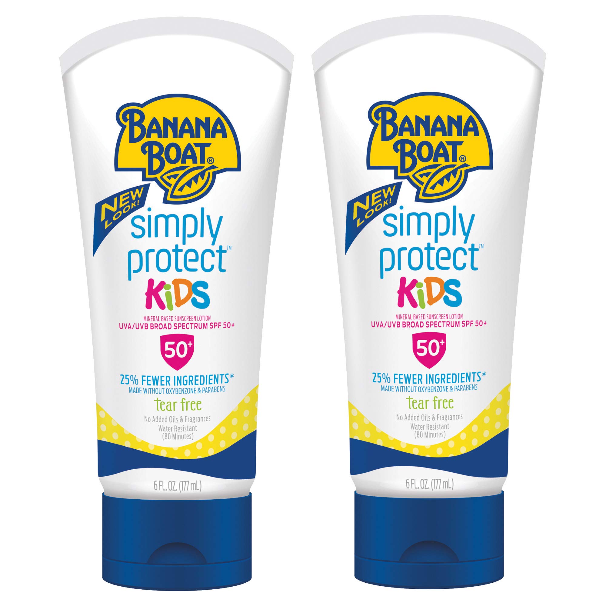 Protector Solar Banana Boat Kids, 100% Mineral, Spf 50, 180 Ml, Doble ...