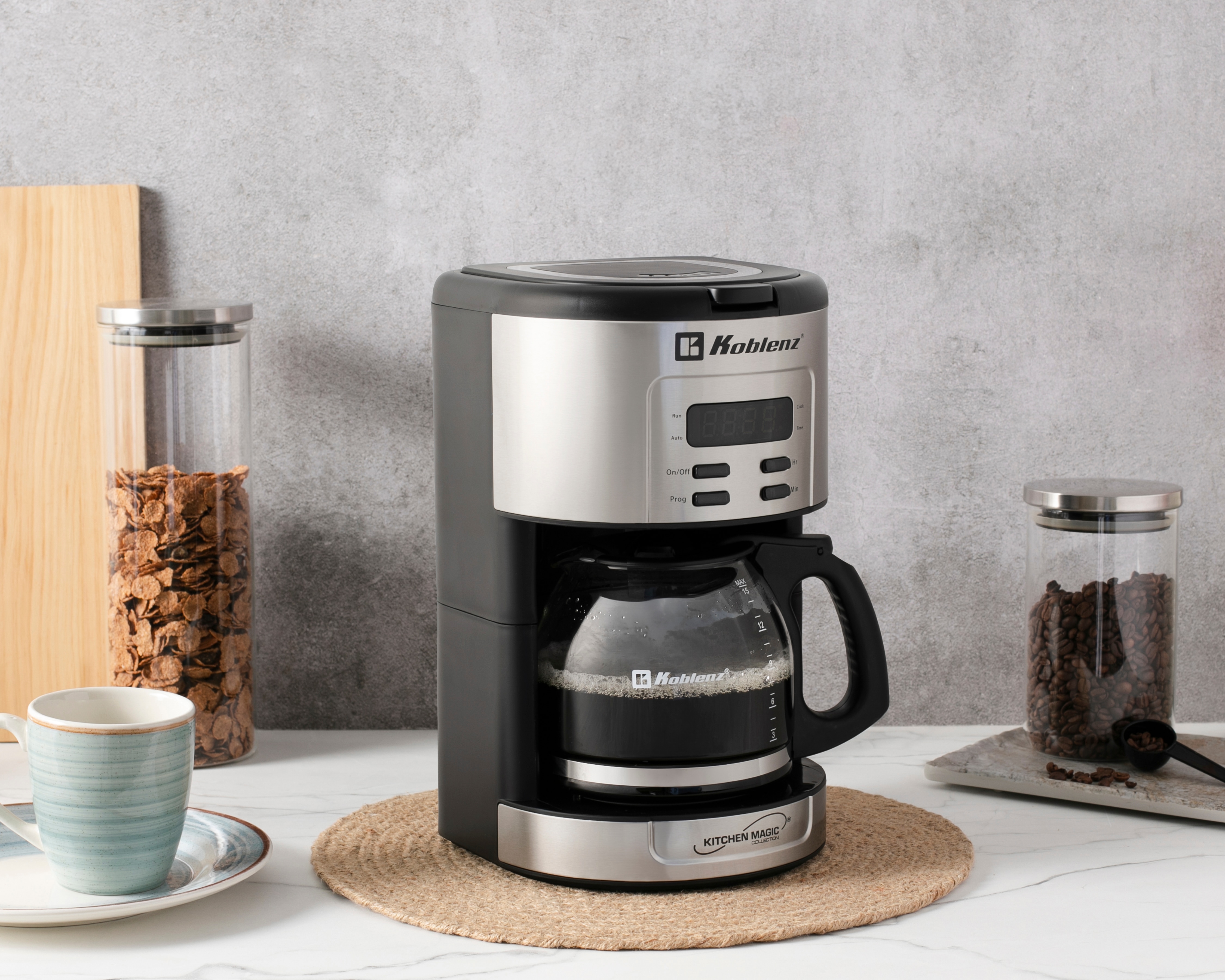 Cafetera Koblenz 15 Tazas Programable | Coppel.com