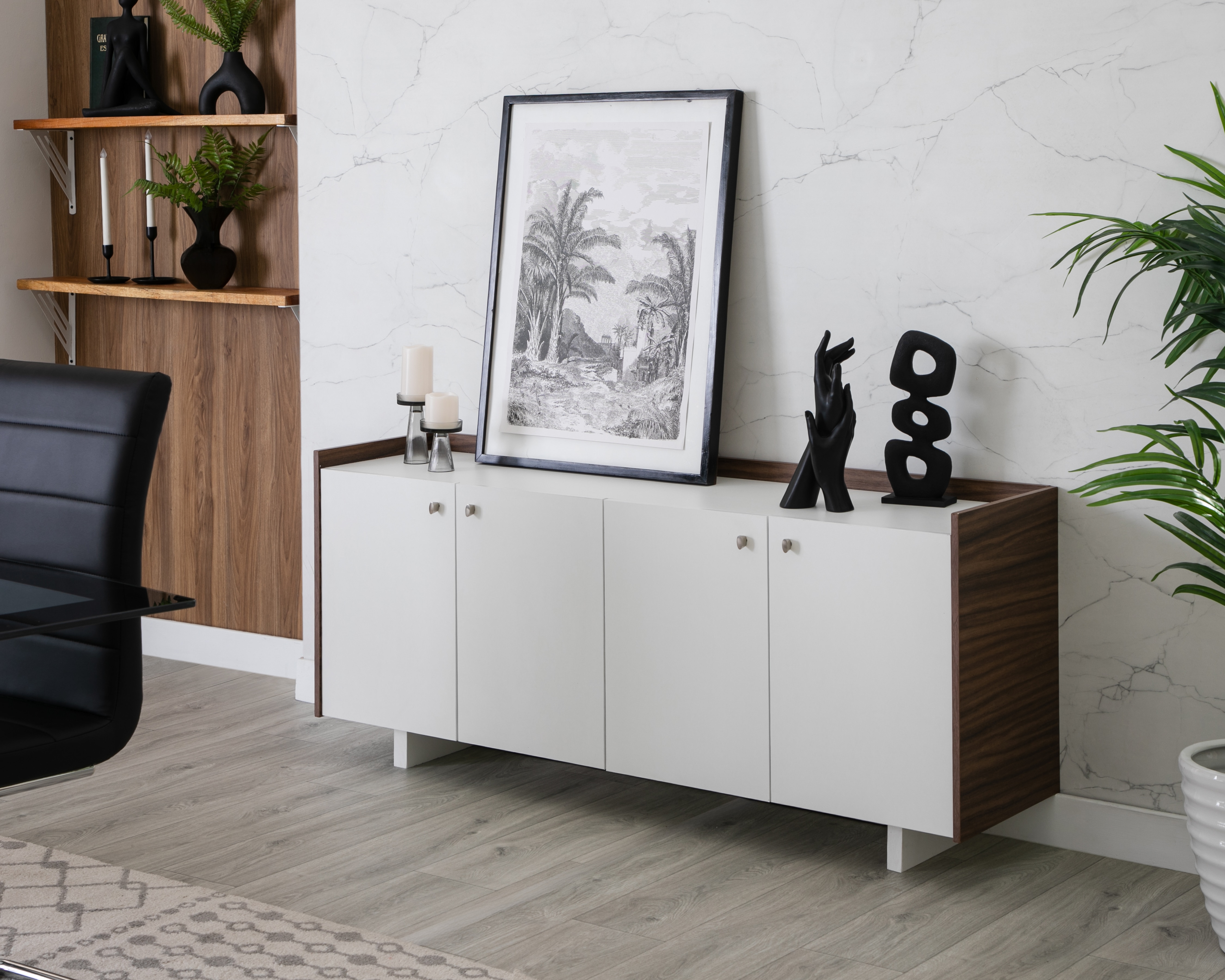 Bufetera Clemens con 4 Puertas | Coppel.com