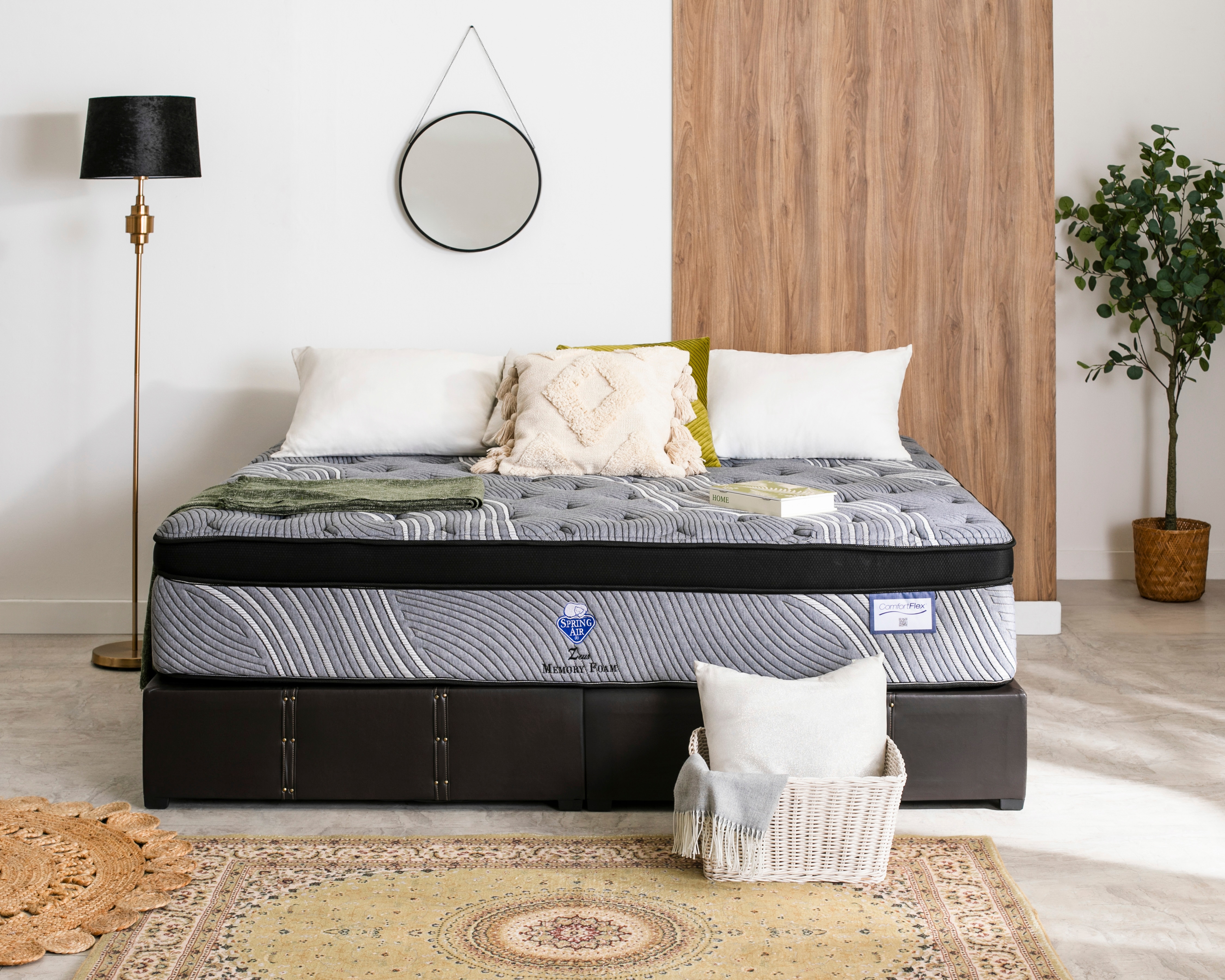 Colchón King Size Spring Air Zeus | Coppel.com