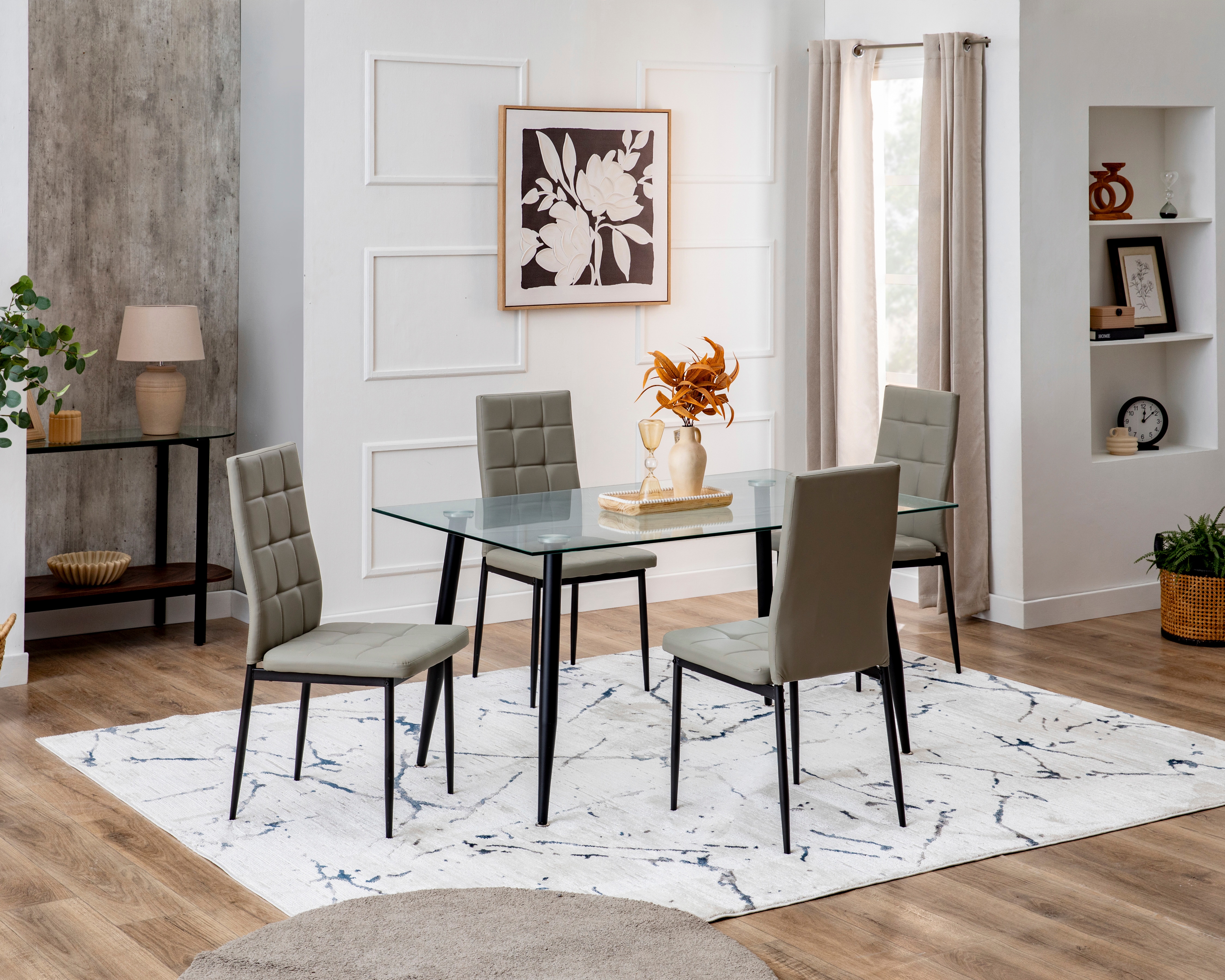 Comedor Beira con 4 Sillas | Coppel.com