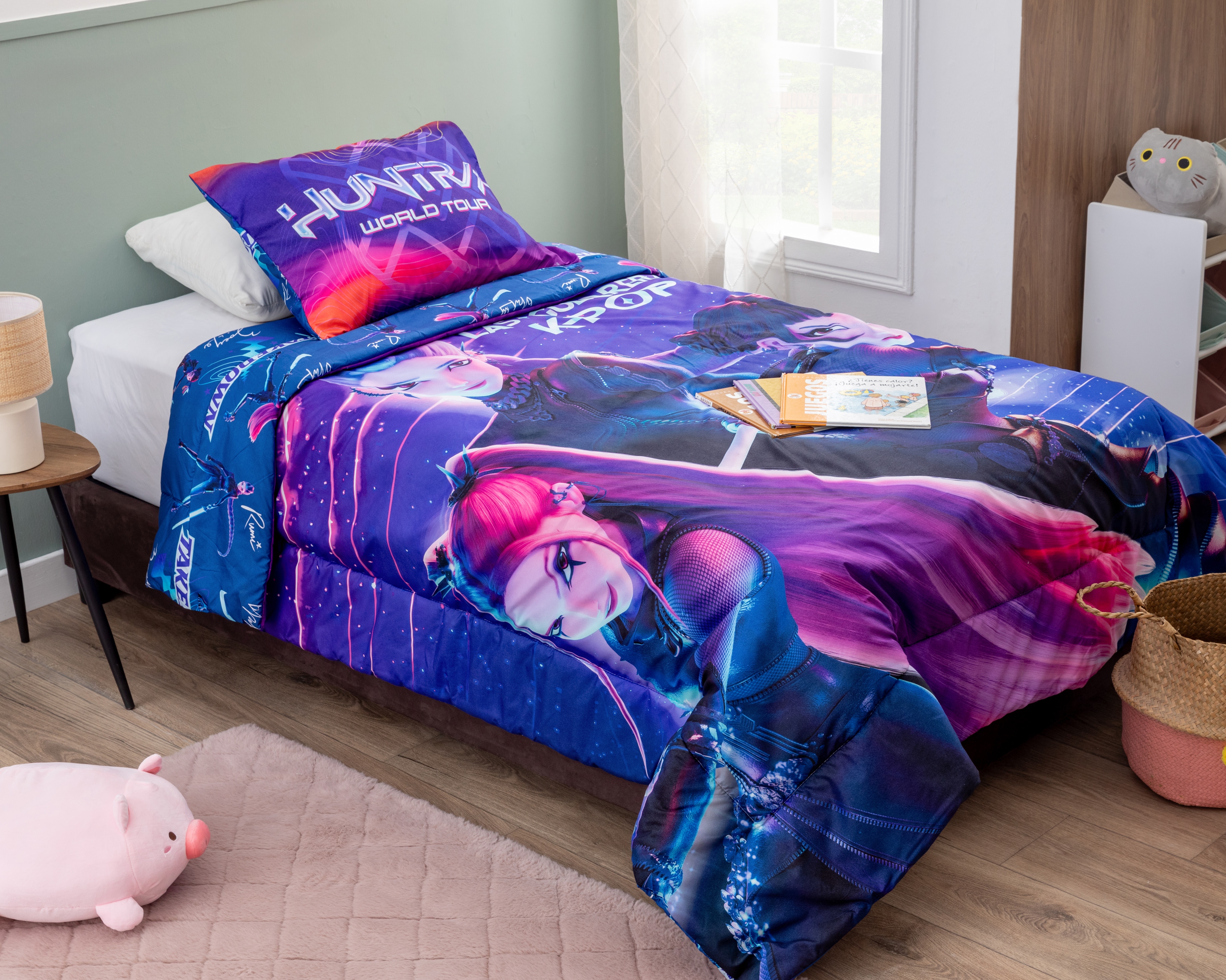 Edredón Individual Providencia Las Guerreras K-Pop Estampado 2 Piezas ...