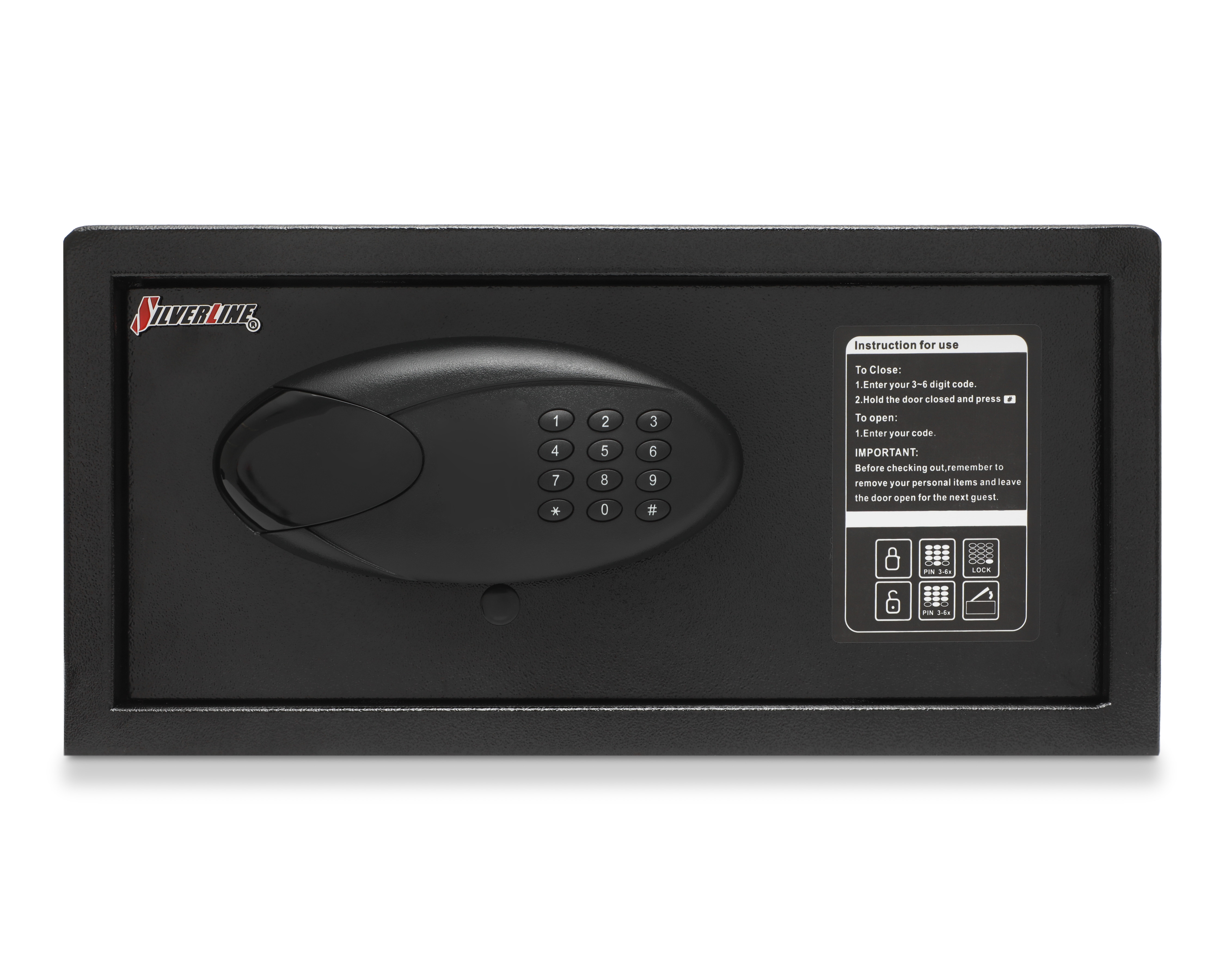 Caja Fuerte Digital para Laptop Silverline de Acero | Coppel.com