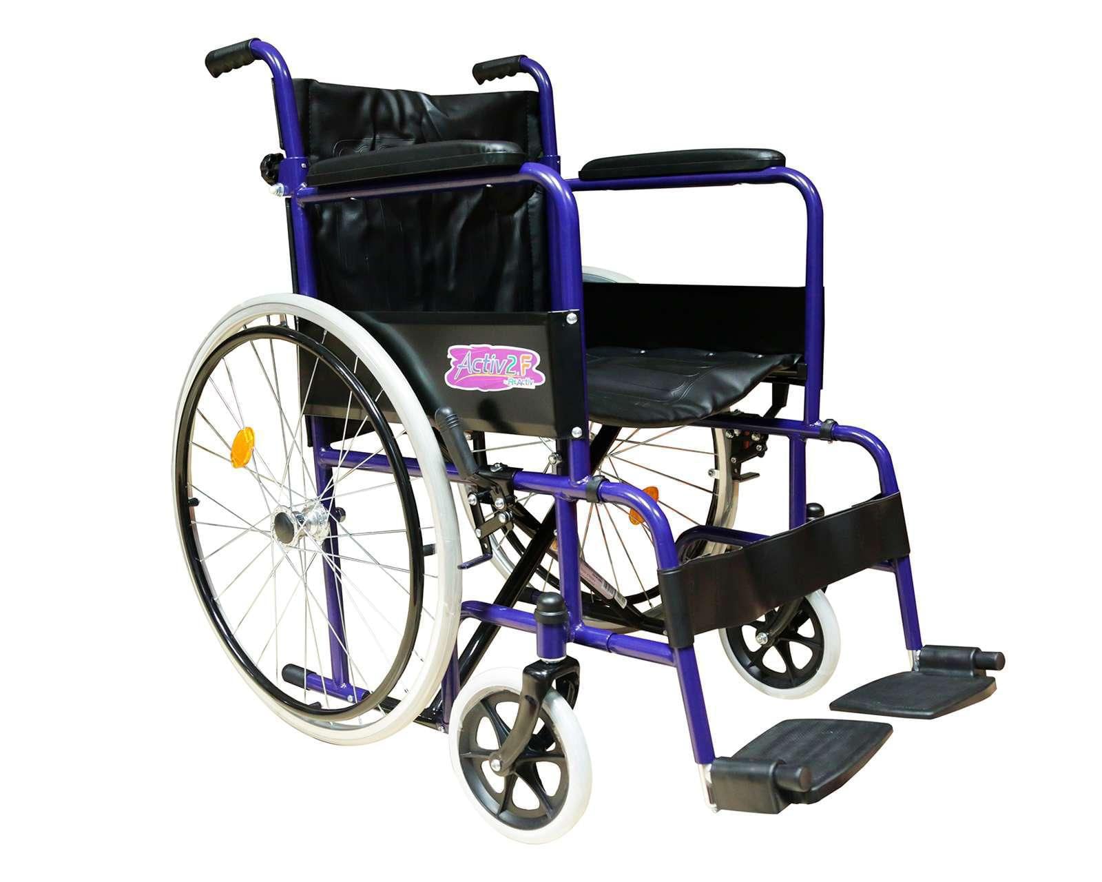 Silla de Ruedas ReActiv Plegable con Frenos | Coppel.com