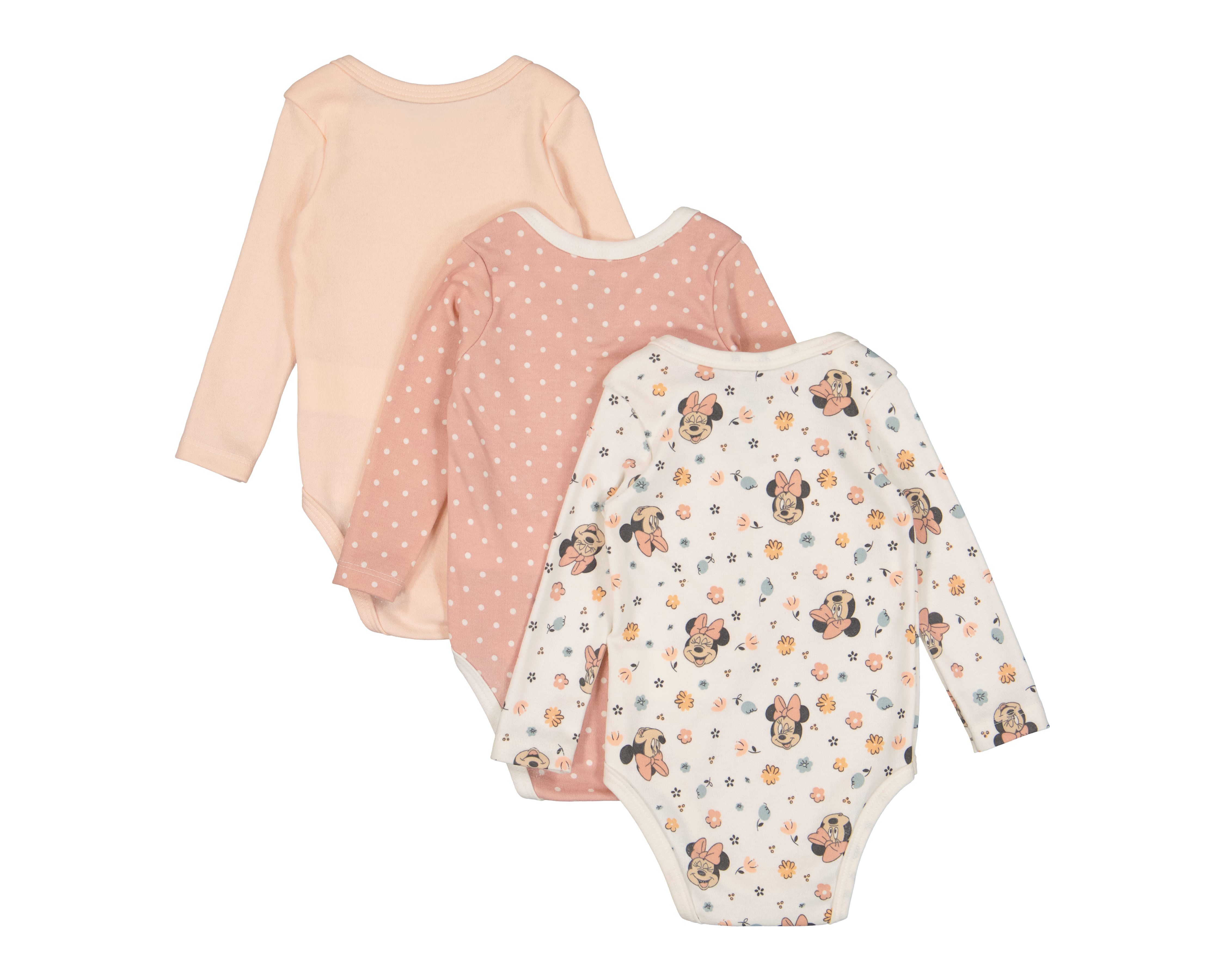 Pañalero para Bebé Niña Disney Minnie Mouse Estampados 3 Piezas ...
