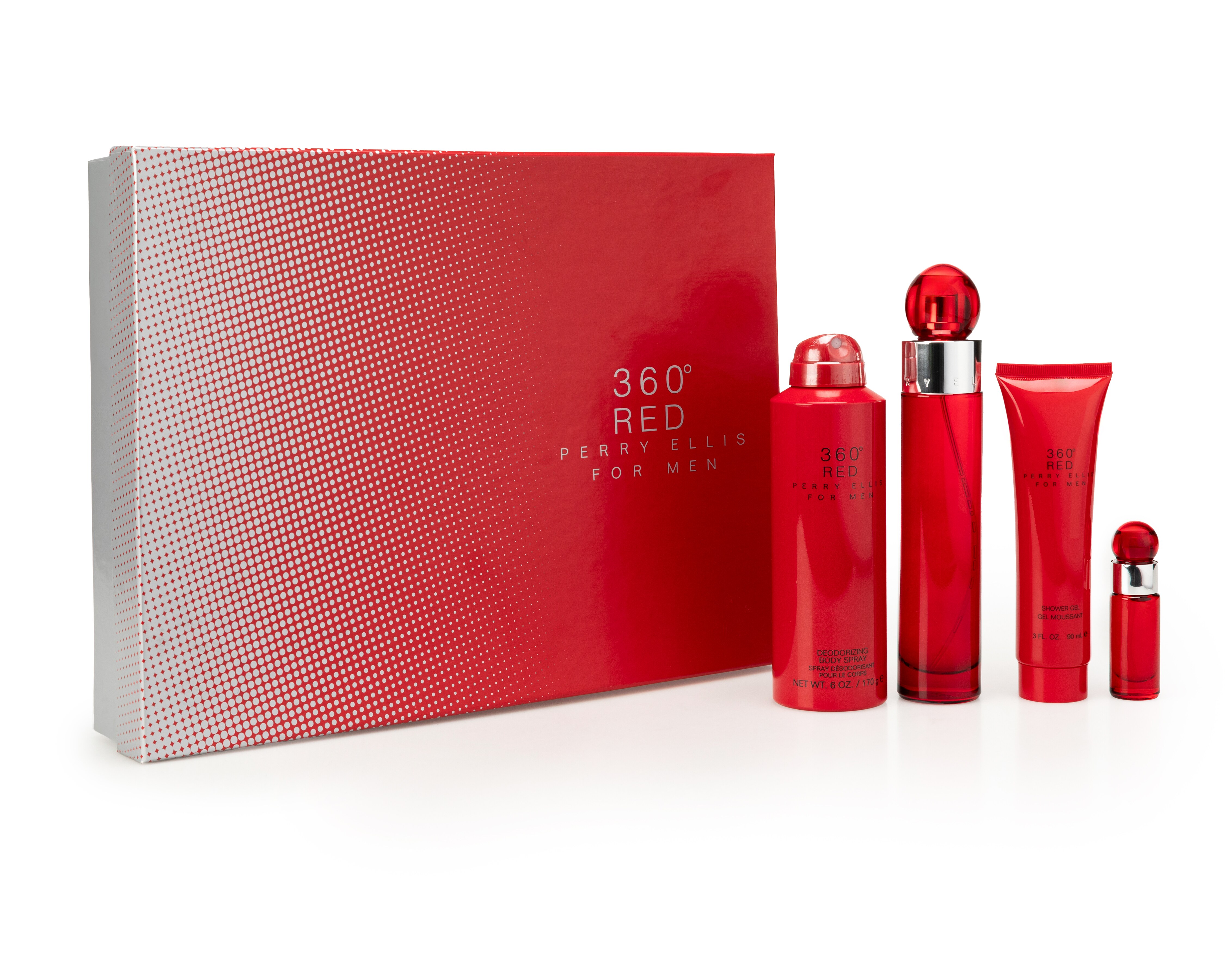 Estuche para Hombre Perry Ellis 360 Red 4 Piezas | Coppel.com