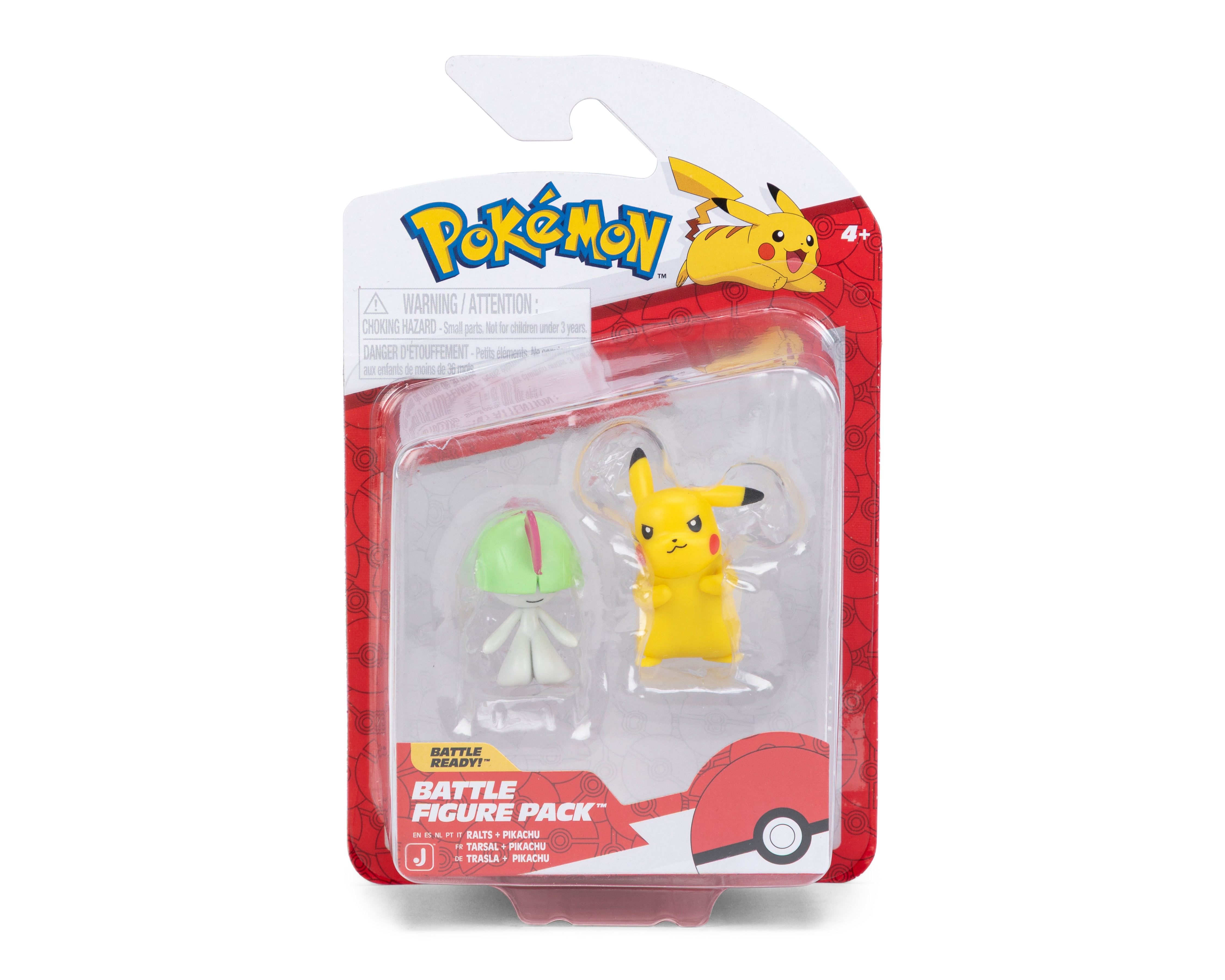 Pikachu + Ralts Figura de Acción Pokémon Battle Figure Pack al Azar ...