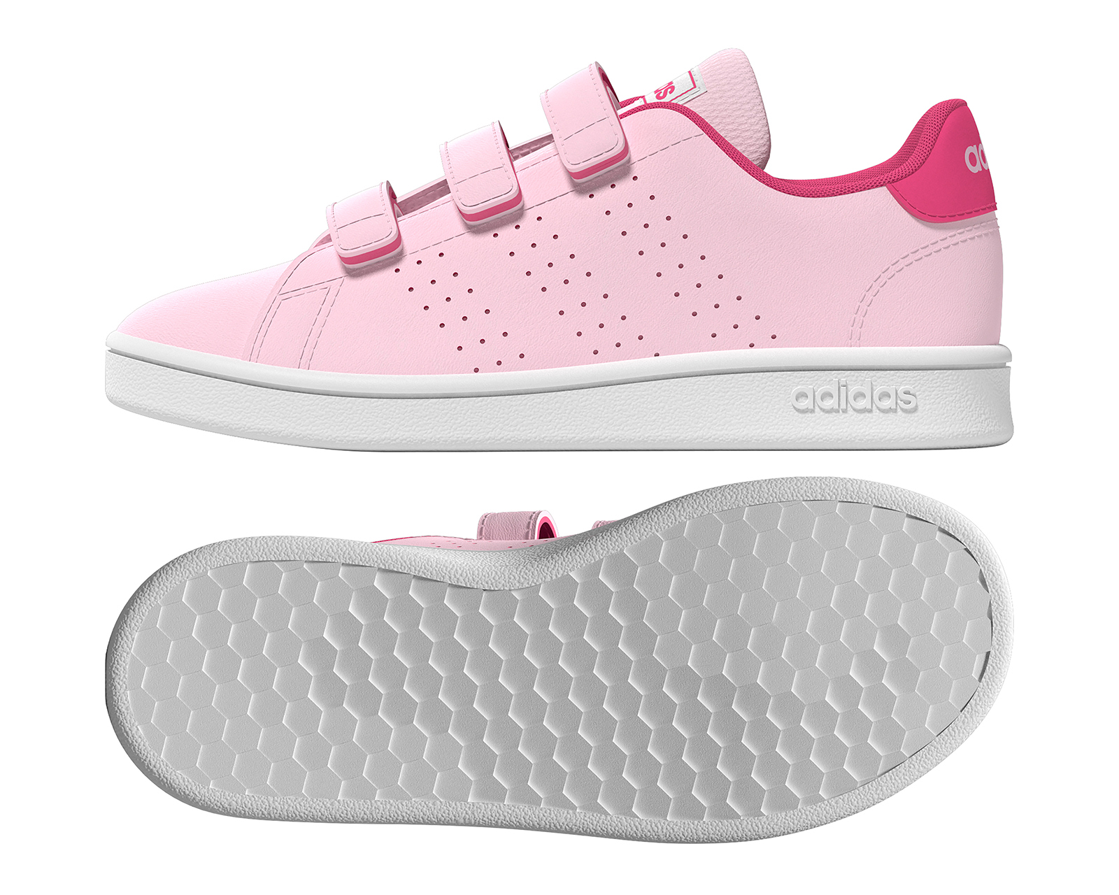 Tenis Adidas Advantage CF C para Niña | Coppel.com